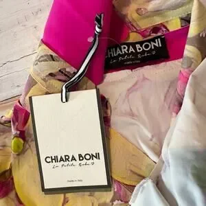 Chiara Boni | Tops | Chiara Boni La Petite Robe Shohreh Print Shirt ...